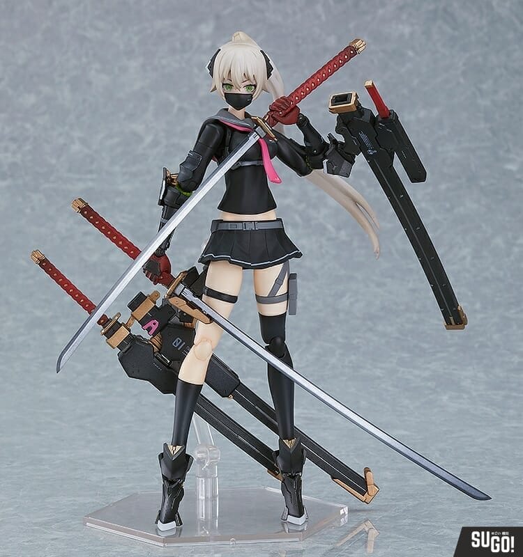 Max Factory PLAMAX HH-01 Ichi (Heavily Armed High School Girls) Action ...