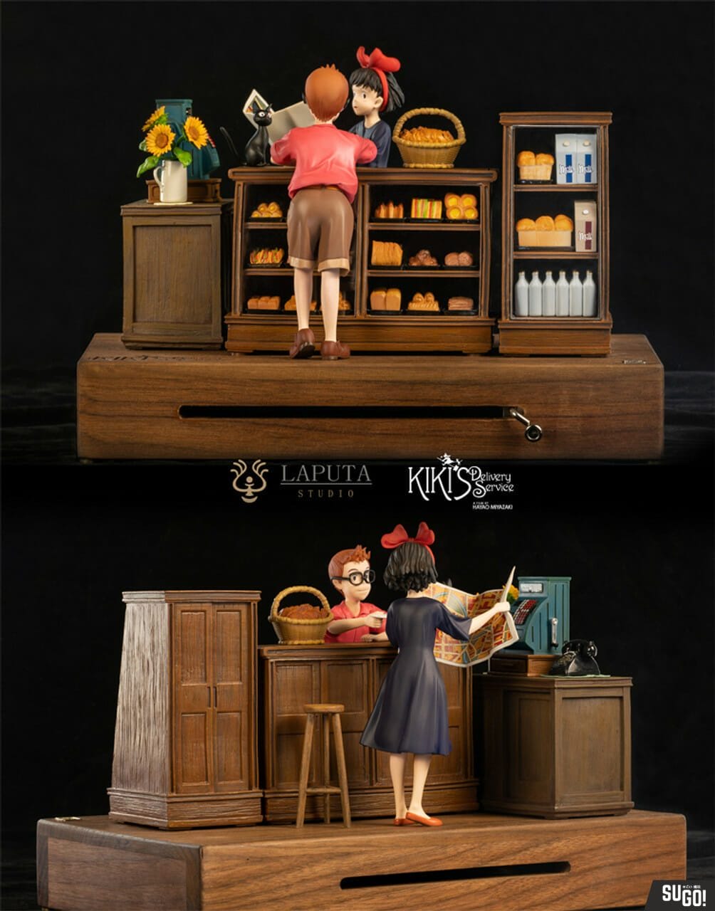 Laputa Studio Kiki's Delivery Service 32cm Music Box GK Statue - Sugo Toys | Action Figures ...