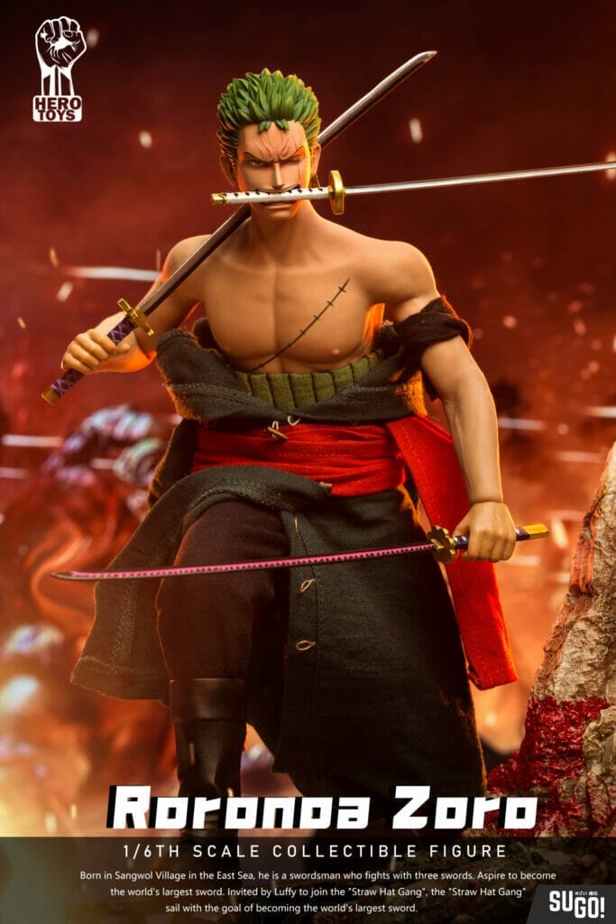 Hero Toys One Piece Roronoa Zoro 1/6 Scale Action Figure OP001 - Sugo ...