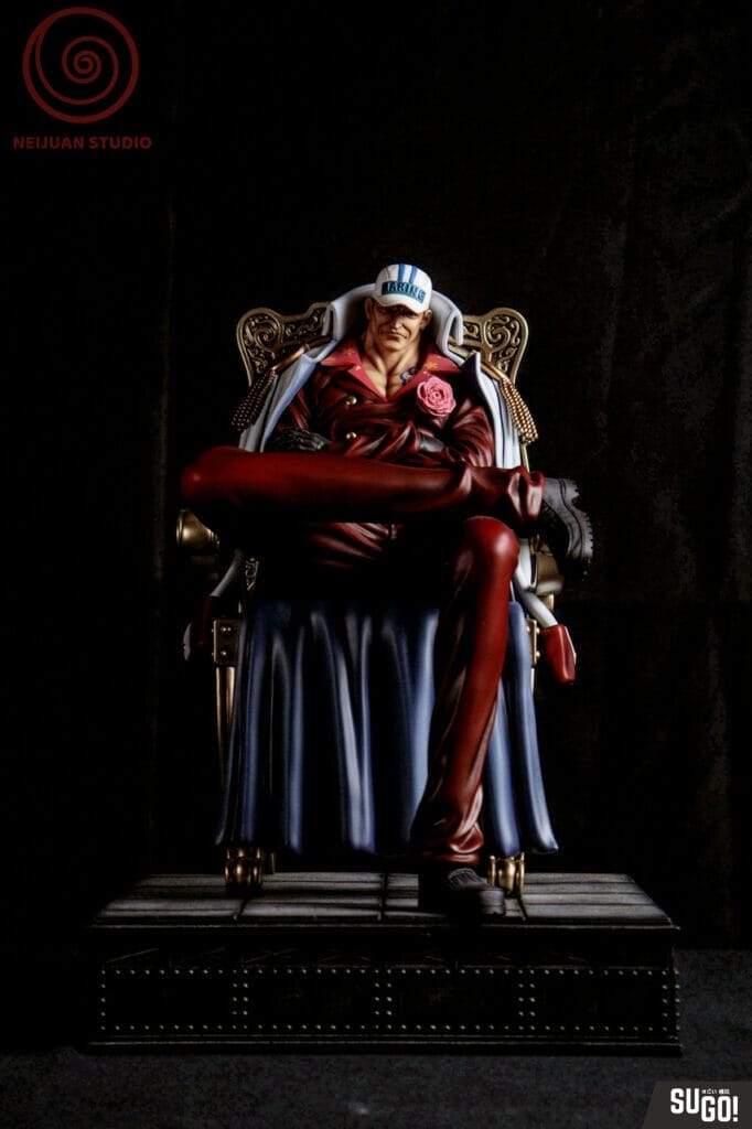 Neijuan Studios One Piece Akainu with 2 Heads 33cm GK Statue - Sugo ...