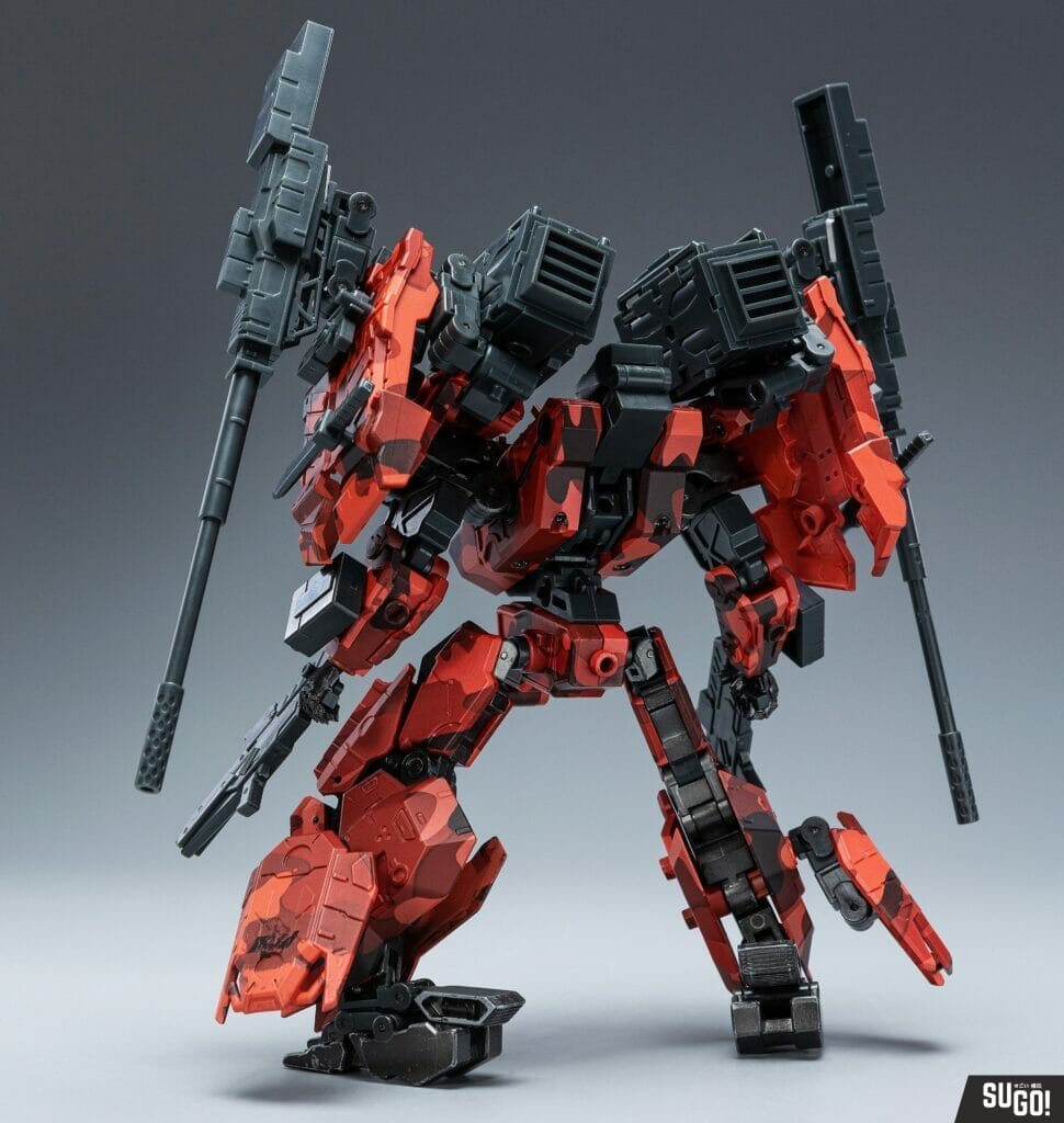 BIGFIREBIRD BUILD BIRD/BINARY RED JACKAL Action Figure - Sugo Toys ...