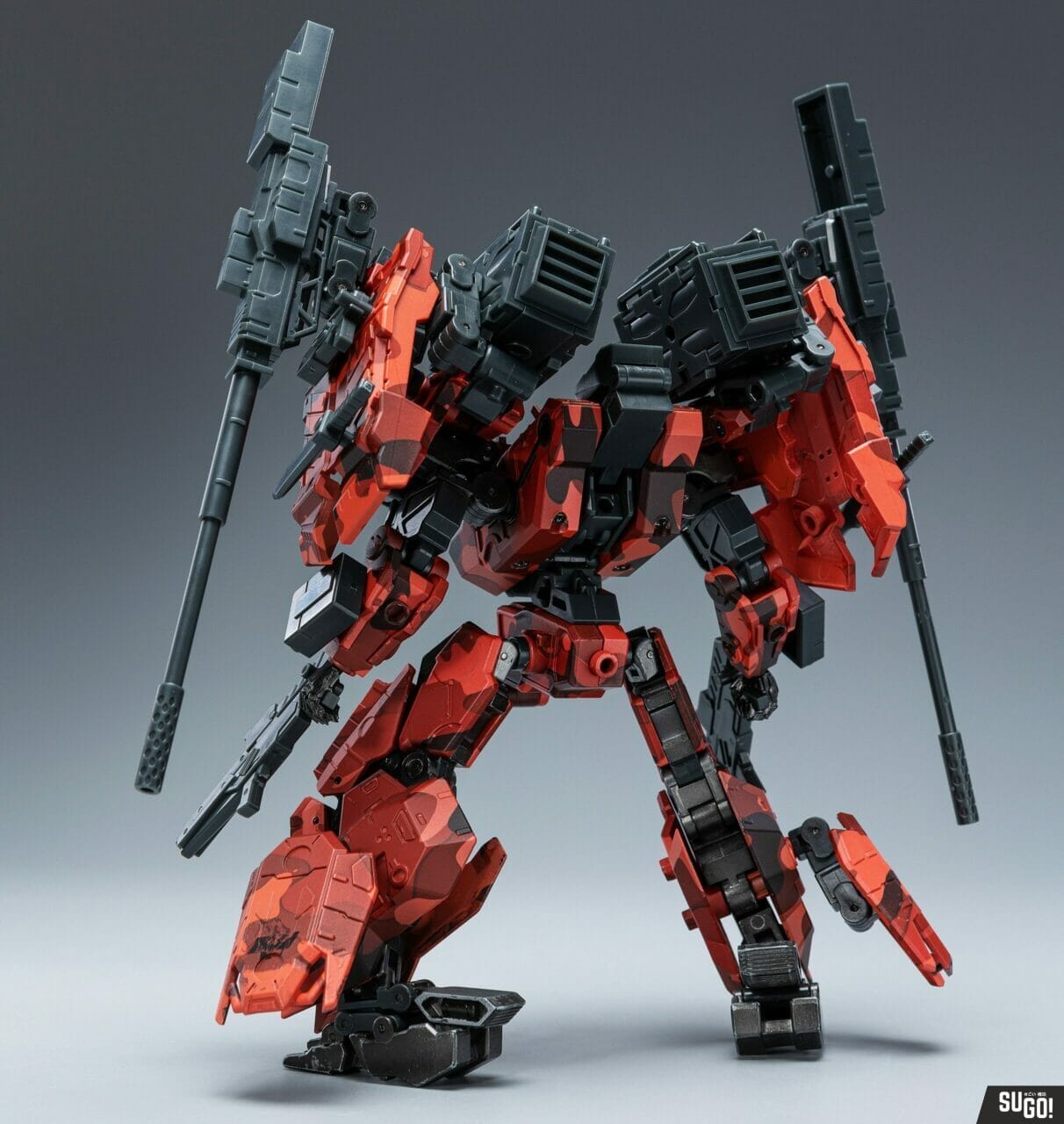 BIGFIREBIRD BUILD BIRD/BINARY RED JACKAL Action Figure - Sugo Toys ...