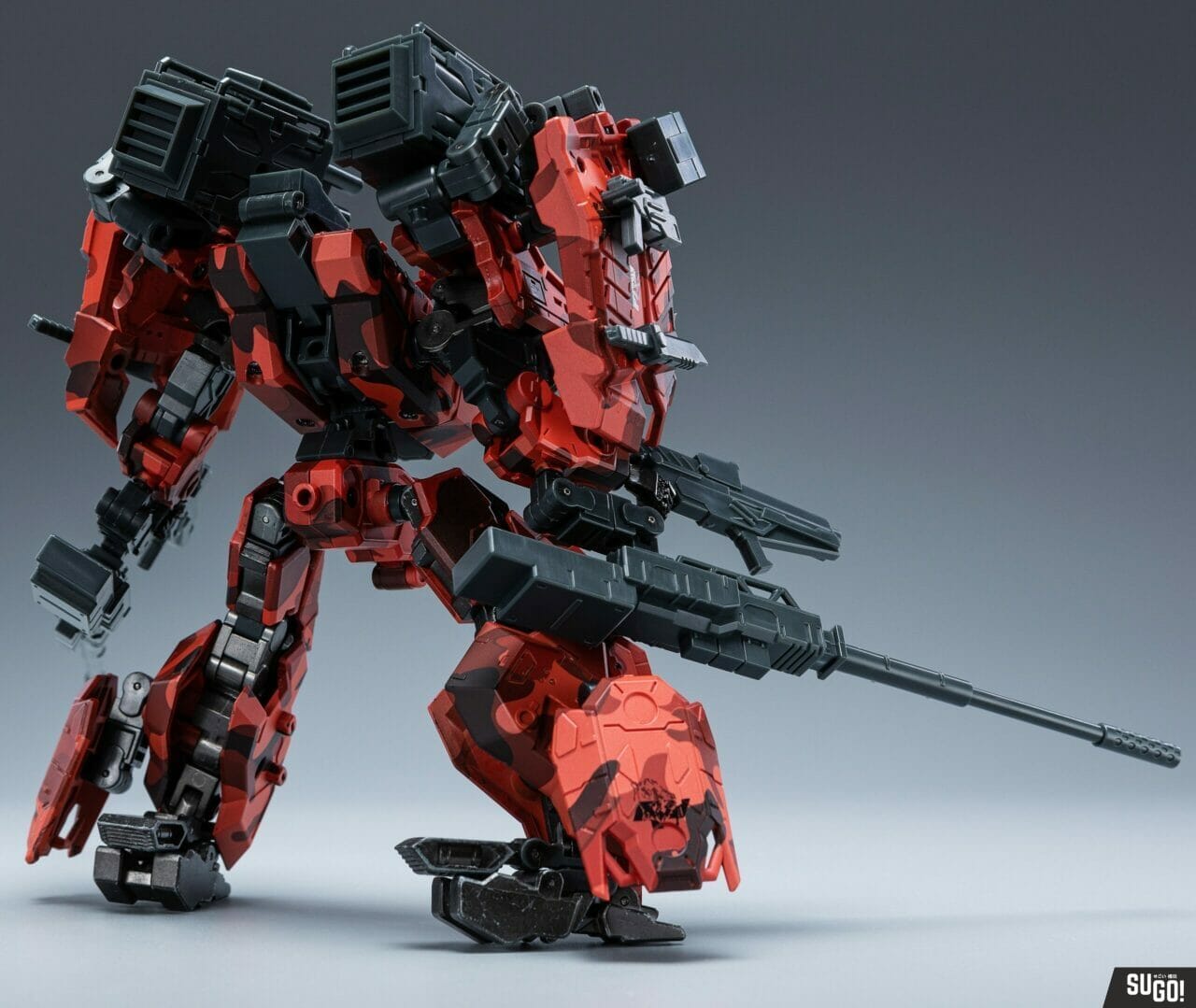 BIGFIREBIRD BUILD BIRD/BINARY RED JACKAL Action Figure - Sugo Toys ...