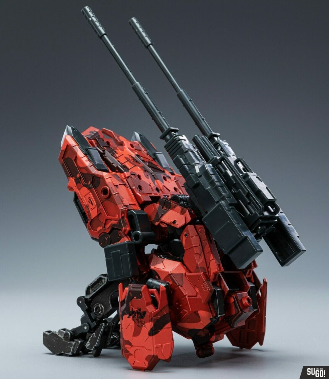 BIGFIREBIRD BUILD BIRD/BINARY RED JACKAL Action Figure - Sugo Toys | Action Figures & Collectibles