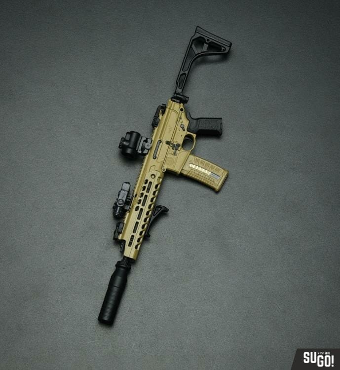 Easy & Simple MCX Modular Carbine Weapon Set (Ver. B) 1/6 Scale ...