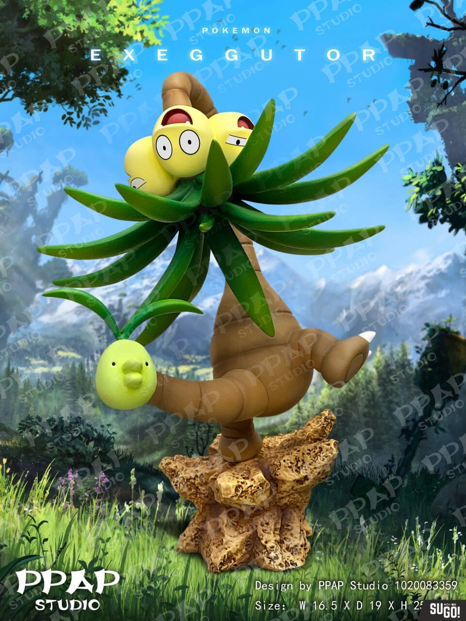 PPAP Studio Pokemon Exeggutor GK Statue - Sugo Toys | Action Figures & Collectibles