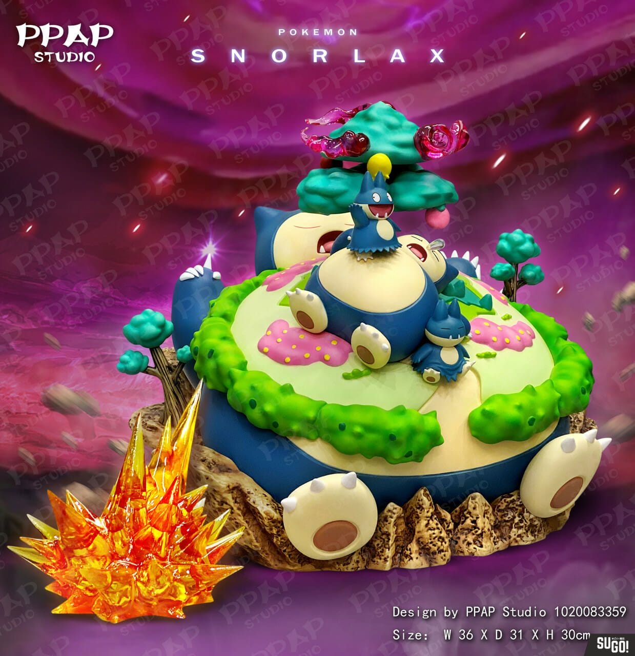 PPAP Studio Snorlax GK Statue Original Ver. - Sugo Toys | Australian Premium Collectable Store