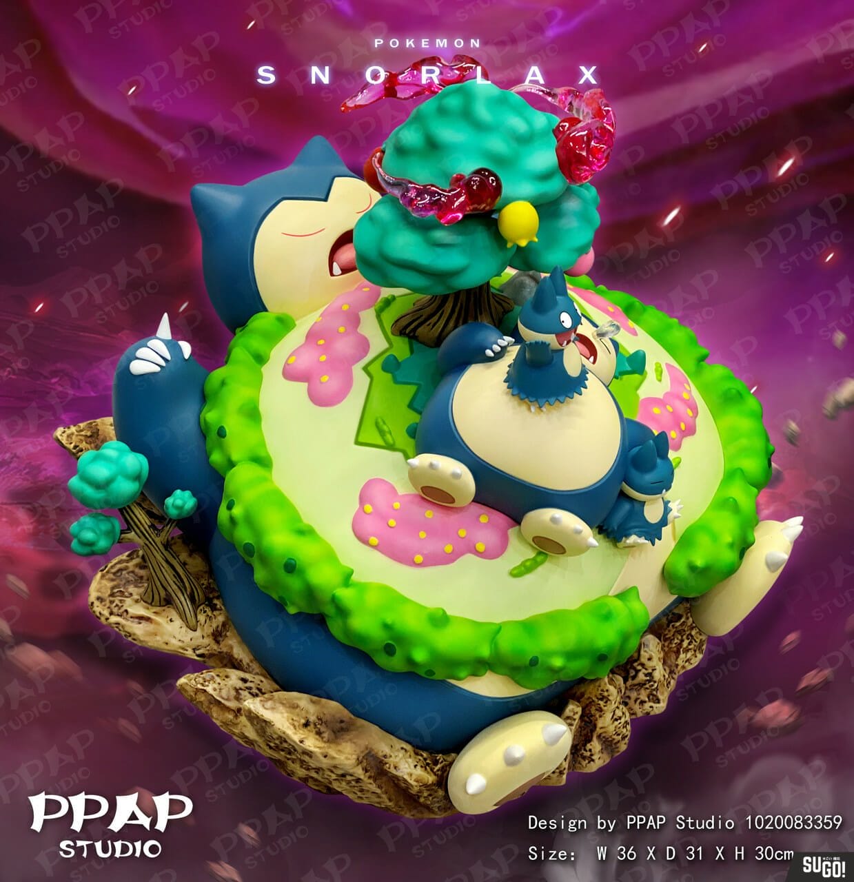PPAP Studio Snorlax GK Statue Original Ver. - Sugo Toys | Australian Premium Collectable Store