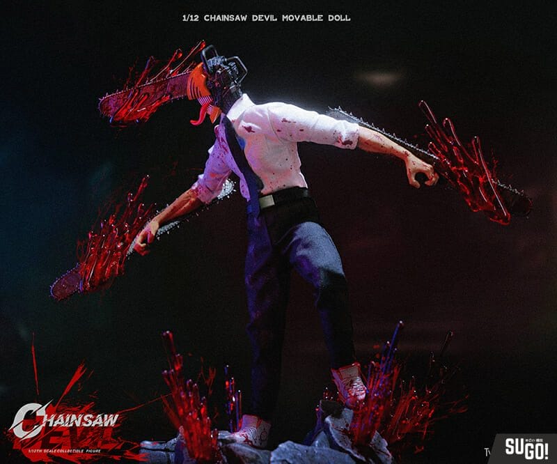 TWTOYS Chainsaw Devil - Platform 1/12 Scale Collectible Diorama TW2258B ...