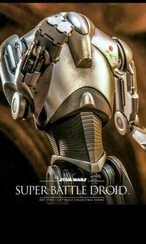 Hot Toys Star Wars Episode Ii: Attack Of The Clones Super Battle Droid ...