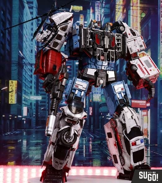 Generation Toy Guardian GT-08 Combiner Set (Battle Damaged Ver.) - Sugo ...