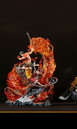 Ryu Studio One Piece Luffy & Ace 1/6 Licensed Statue - Sugo Toys ...
