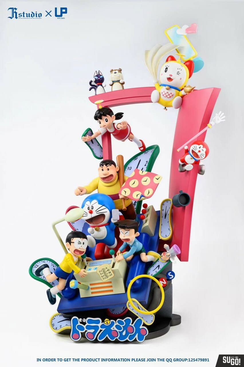 JR Studio x UP-Studio Doraemon Time Machine 57cm GK Statue - Sugo Toys ...