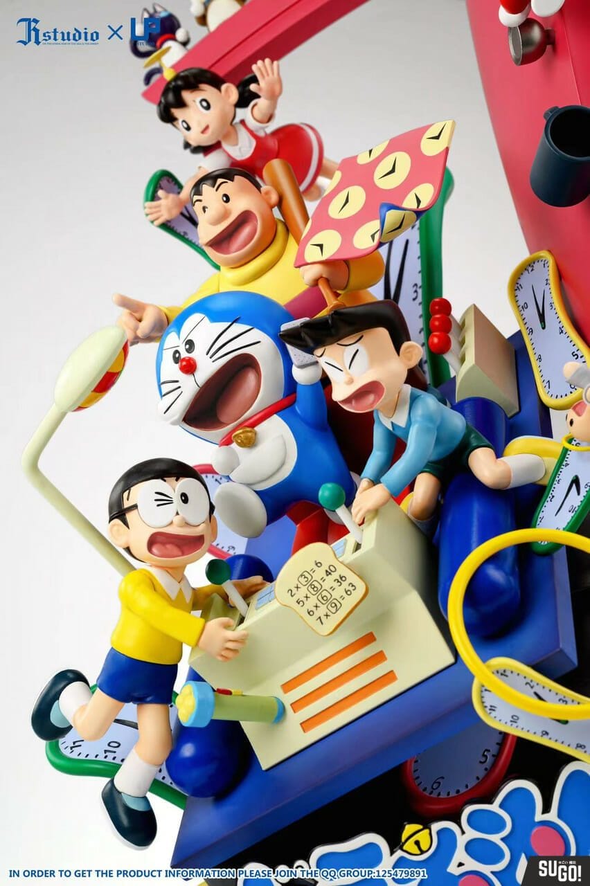 JR Studio x UP-Studio Doraemon Time Machine 57cm GK Statue - Sugo Toys ...
