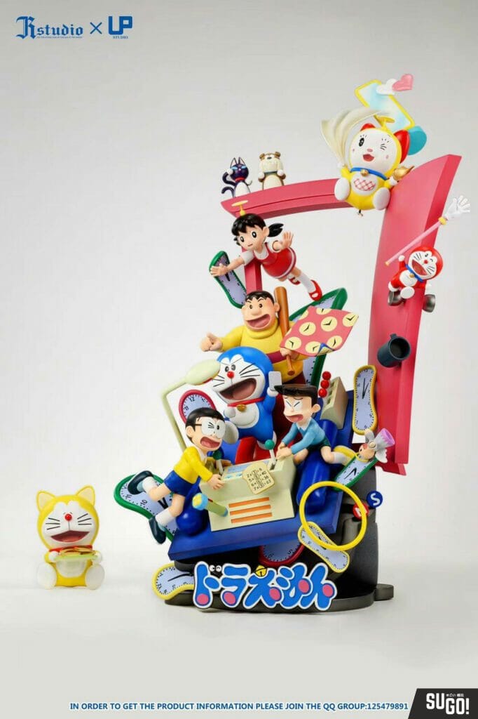 JR Studio x UP-Studio Doraemon Time Machine 57cm GK Statue - Sugo Toys ...