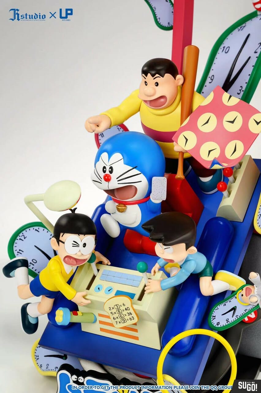 JR Studio x UP-Studio Doraemon Time Machine 57cm GK Statue - Sugo Toys ...