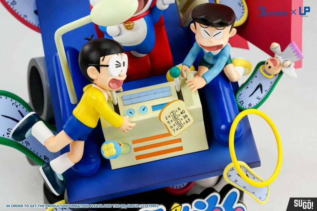 JR Studio x UP-Studio Doraemon Time Machine 57cm GK Statue - Sugo Toys ...