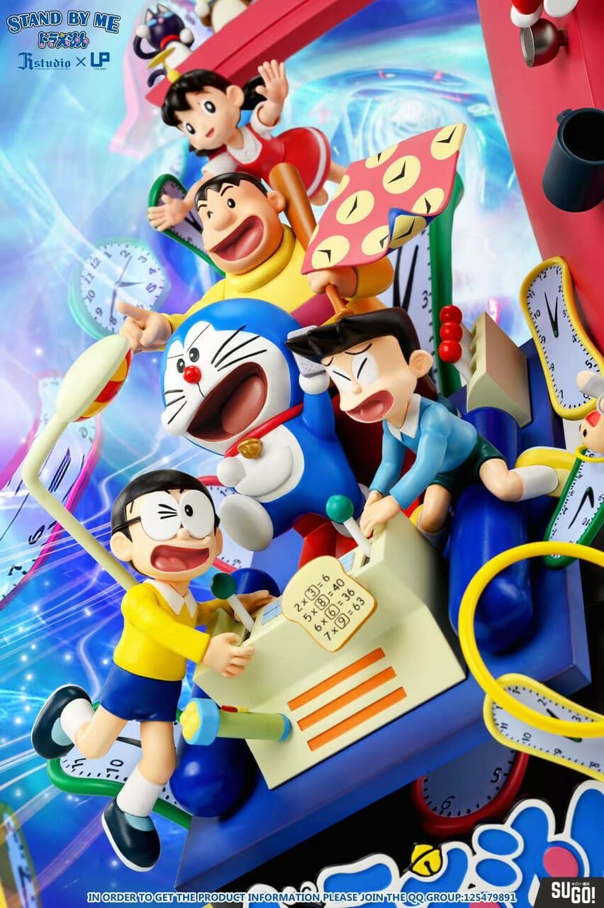JR Studio x UP-Studio Doraemon Time Machine 57cm GK Statue - Sugo Toys ...