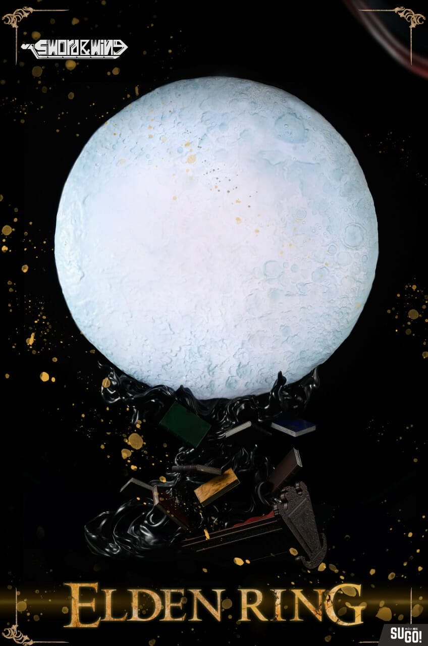 Sword x Wing Studio Elden Ring Rennala Deluxe Moon Diorama GK Statue ...