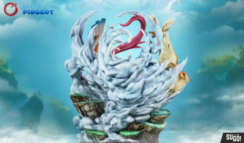 Fantasy Studio Pokemon Pidgeot Family 29cm GK Statue - Sugo Toys ...