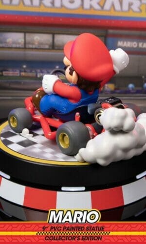 First 4 Figures Mario Kart Mario (Collector's Edition) Statue - Sugo ...