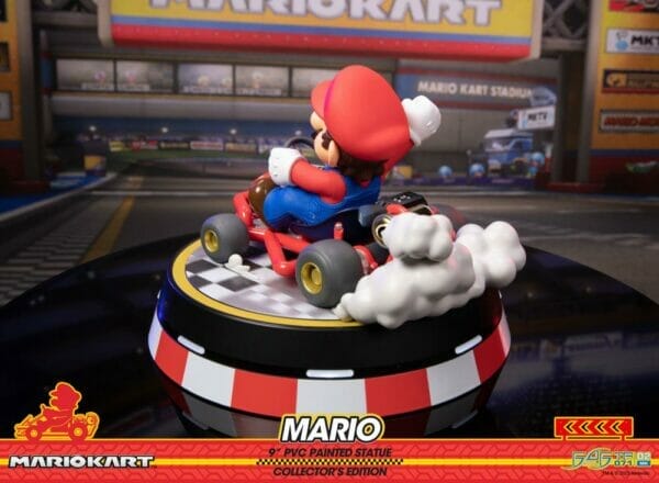 First 4 Figures Mario Kart Mario (Collector's Edition) Statue - Sugo ...