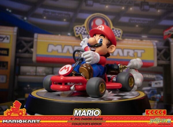 First 4 Figures Mario Kart Mario (Collector's Edition) Statue - Sugo ...