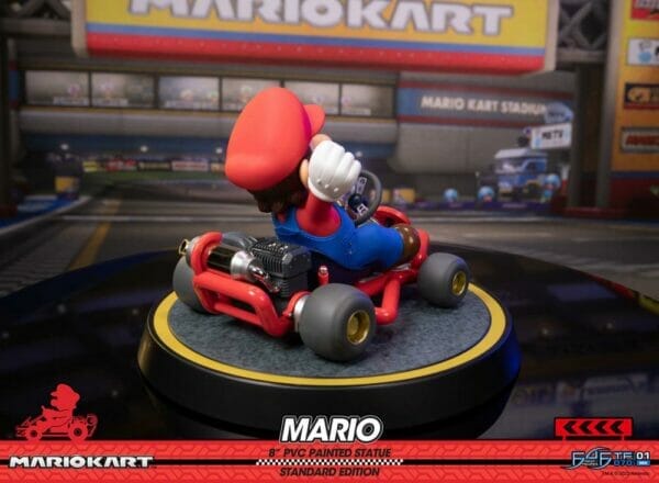 First 4 Figures Mario Kart Mario (Standard Edition) Statue - Sugo Toys ...