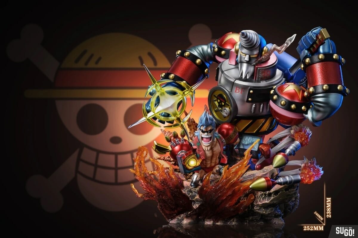 G5 Studio One Piece Franky WCF Scale GK Statue - Sugo Toys | Australian Premium Collectable Store