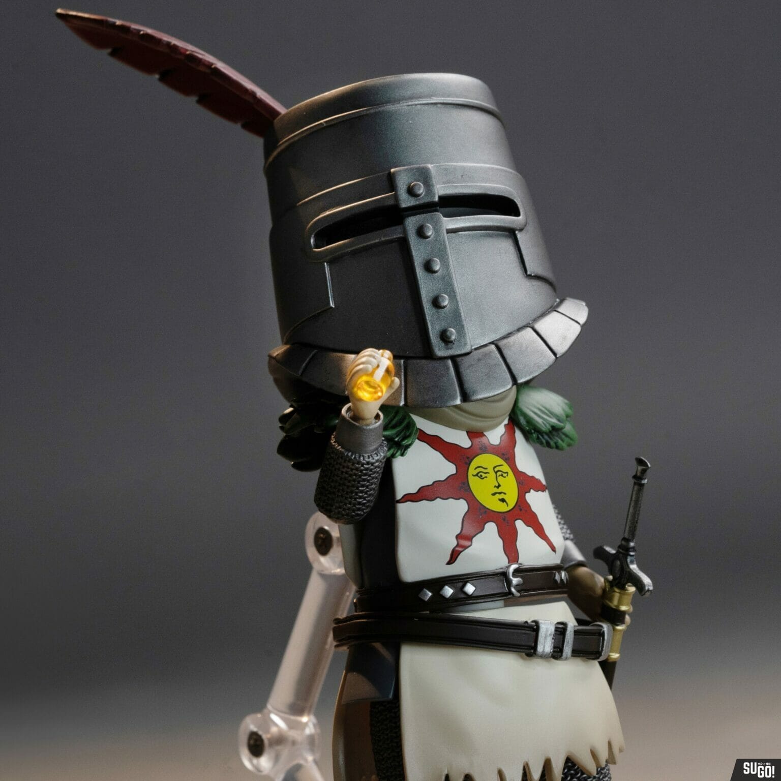 Emontoys DARK SOULS: Deformed Action Figure Warrior of Sunlight Solaire ...