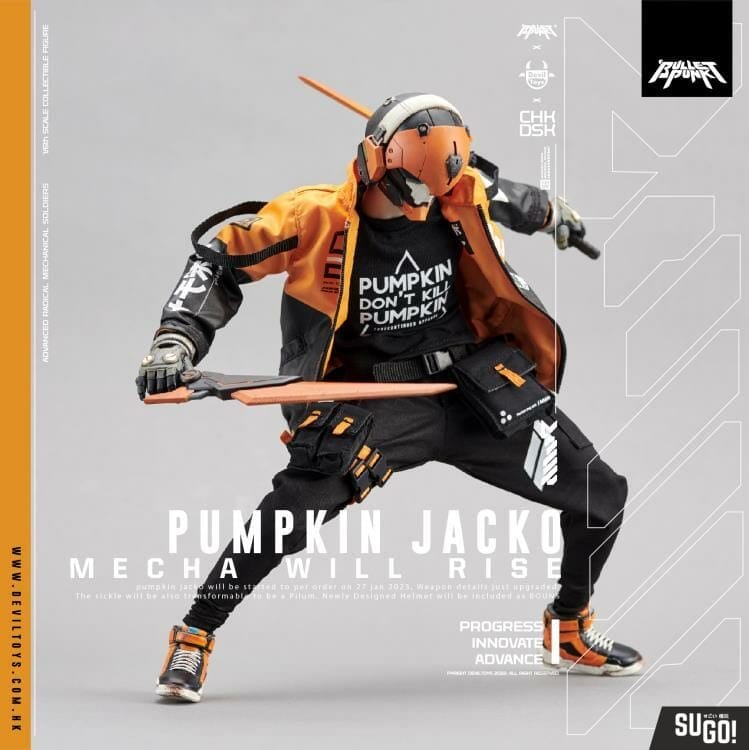 Devil Toys Mecha Will Rise SP01 Pumpkin Jacko 1/6 Scale Figure - Sugo ...