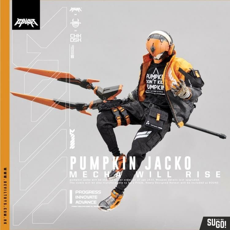 Devil Toys Mecha Will Rise SP01 Pumpkin Jacko 1/6 Scale Figure - Sugo ...