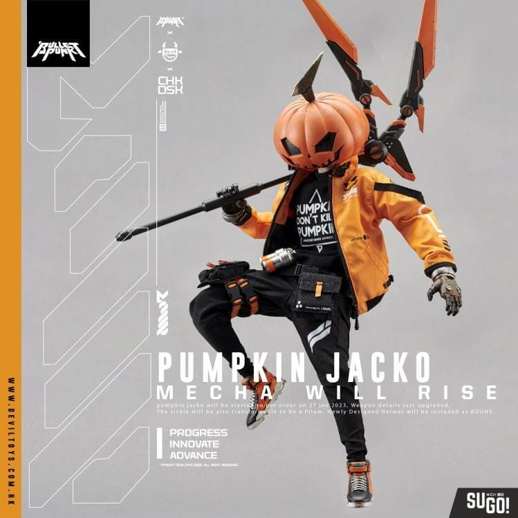 Devil Toys Mecha Will Rise SP01 Pumpkin Jacko 1/6 Scale Figure - Sugo ...