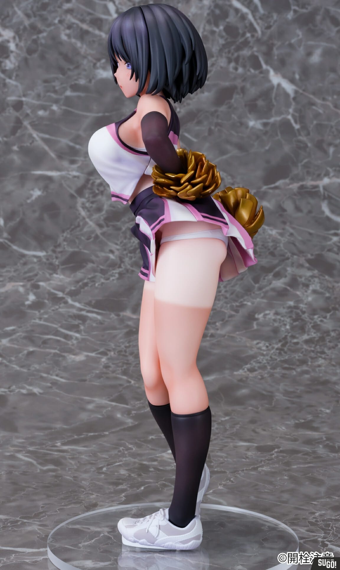 Gentlemen [18+] Cheer Girl Dancing in Her Underwear Because She Forgot Her Spats Illustration by ...