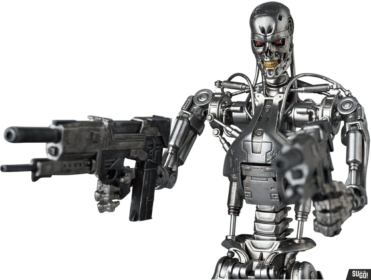 Medicom Mafex The Terminator Endoskeleton (T2 Ver.) Action Figure ...