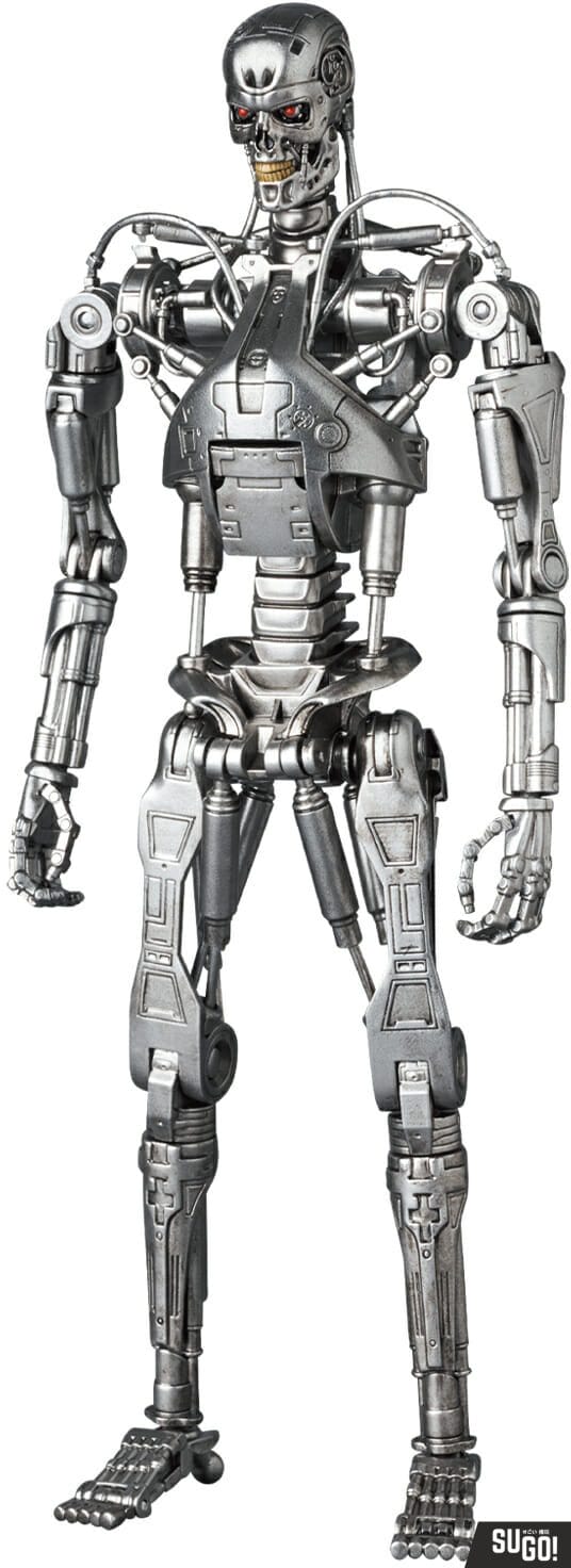 Medicom Mafex The Terminator Endoskeleton (T2 Ver.) Action Figure ...