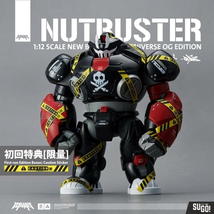 Devil Toys Bulletpunk TEQ63 Nutbuster Mecha Suit and Pilot Two-Pack 1/ ...