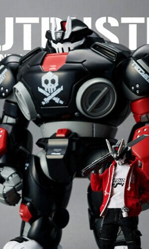 Devil Toys Bulletpunk TEQ63 Nutbuster Mecha Suit and Pilot Two-Pack 1/ ...