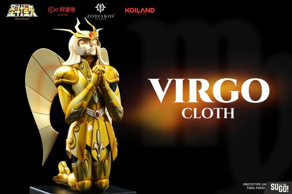 Zodiakos Studio Gold Saint Seiya Virgo Cloth Licensed Statue - Sugo ...