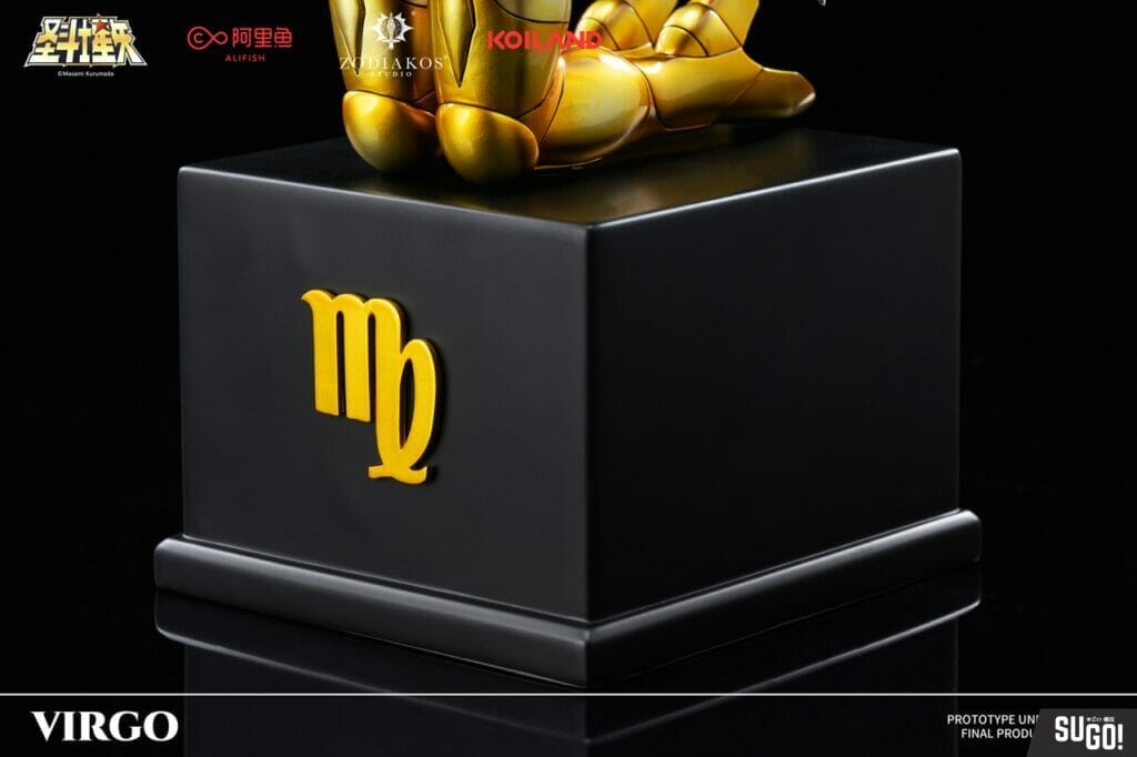 Zodiakos Studio Gold Saint Seiya Virgo Cloth Licensed Statue - Sugo ...