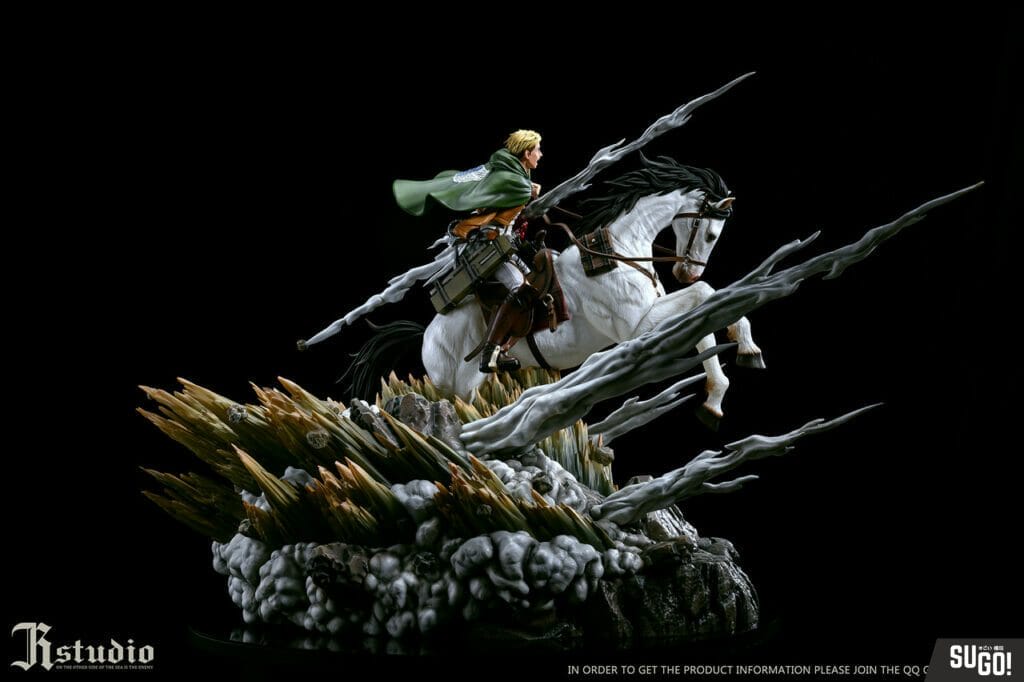 JR Studio Attack On Titan Erwin Smith 55cm GK Statue - Sugo Toys ...