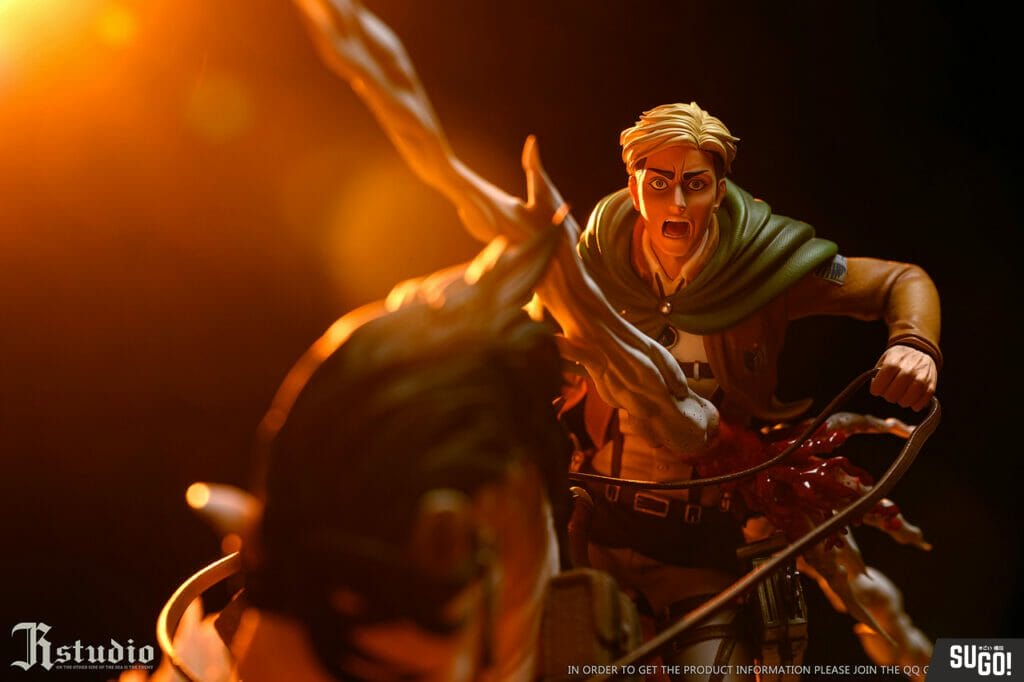 JR Studio Attack On Titan Erwin Smith 55cm GK Statue - Sugo Toys ...