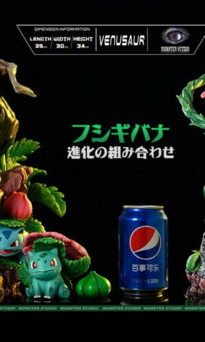 Monster Studio Pokemon Venusaur Evolution Deluxe Ver. GK Statue - Sugo ...