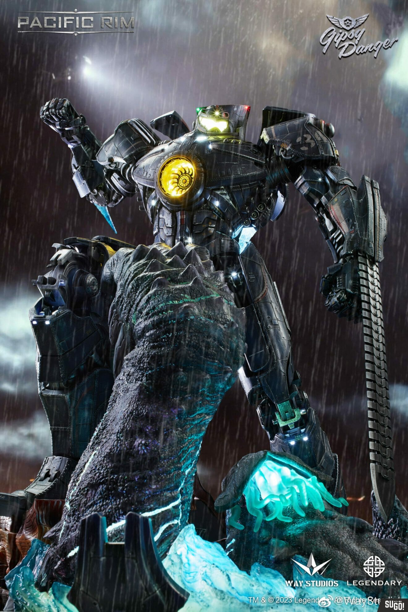 Way Studios Pacific Rim Series Danger Diver Full Body Statue (EX Pro ...
