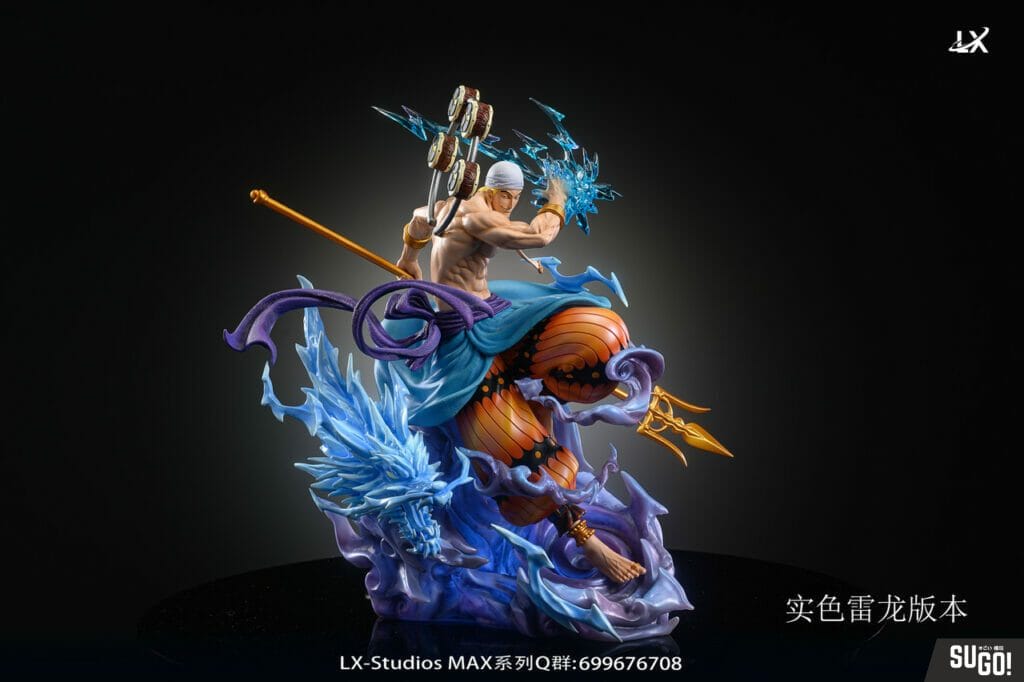 LX Studio POP Max One Piece Enel (Pure Color Ver.) 32cm(H) GK Statue ...