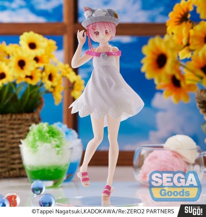 Sega Re:Zero Starting Life in Another World Luminasta Ram (Nyatsu Day) PVC Figure - Sugo Toys ...
