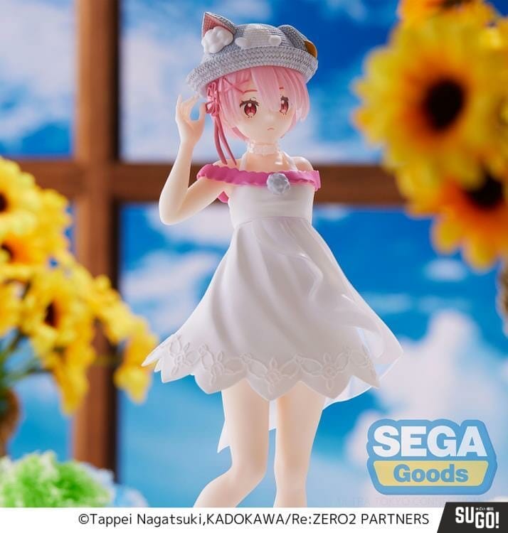 Sega Re:Zero Starting Life in Another World Luminasta Ram (Nyatsu Day) PVC Figure - Sugo Toys ...