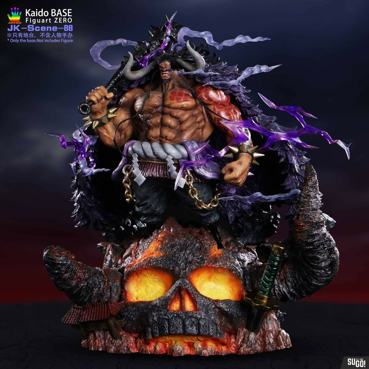 JacksDo Studio One Piece Kaido Diorama (Base Only) GK Statue - Sugo ...