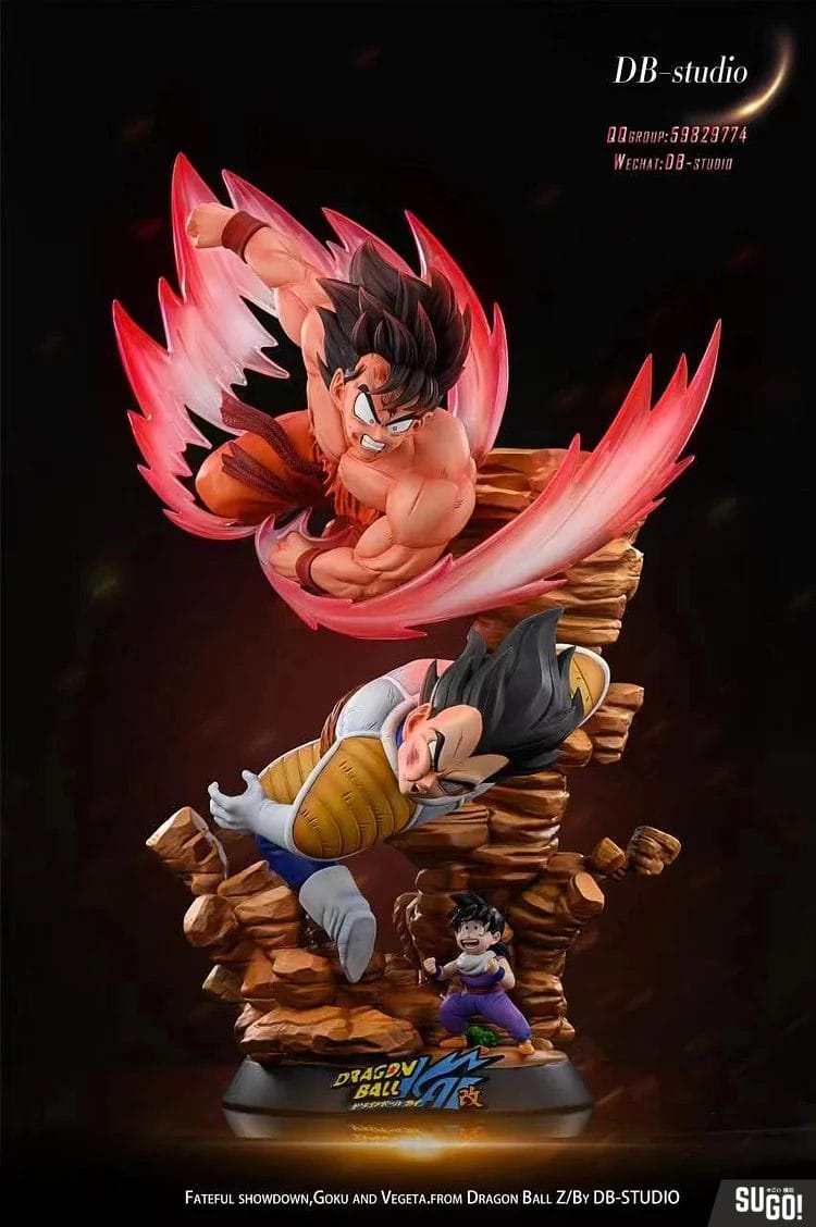 DB Studio Dragon Ball Z Fatefull Showdown Goku And Vegeta 1/6 Scale GK ...