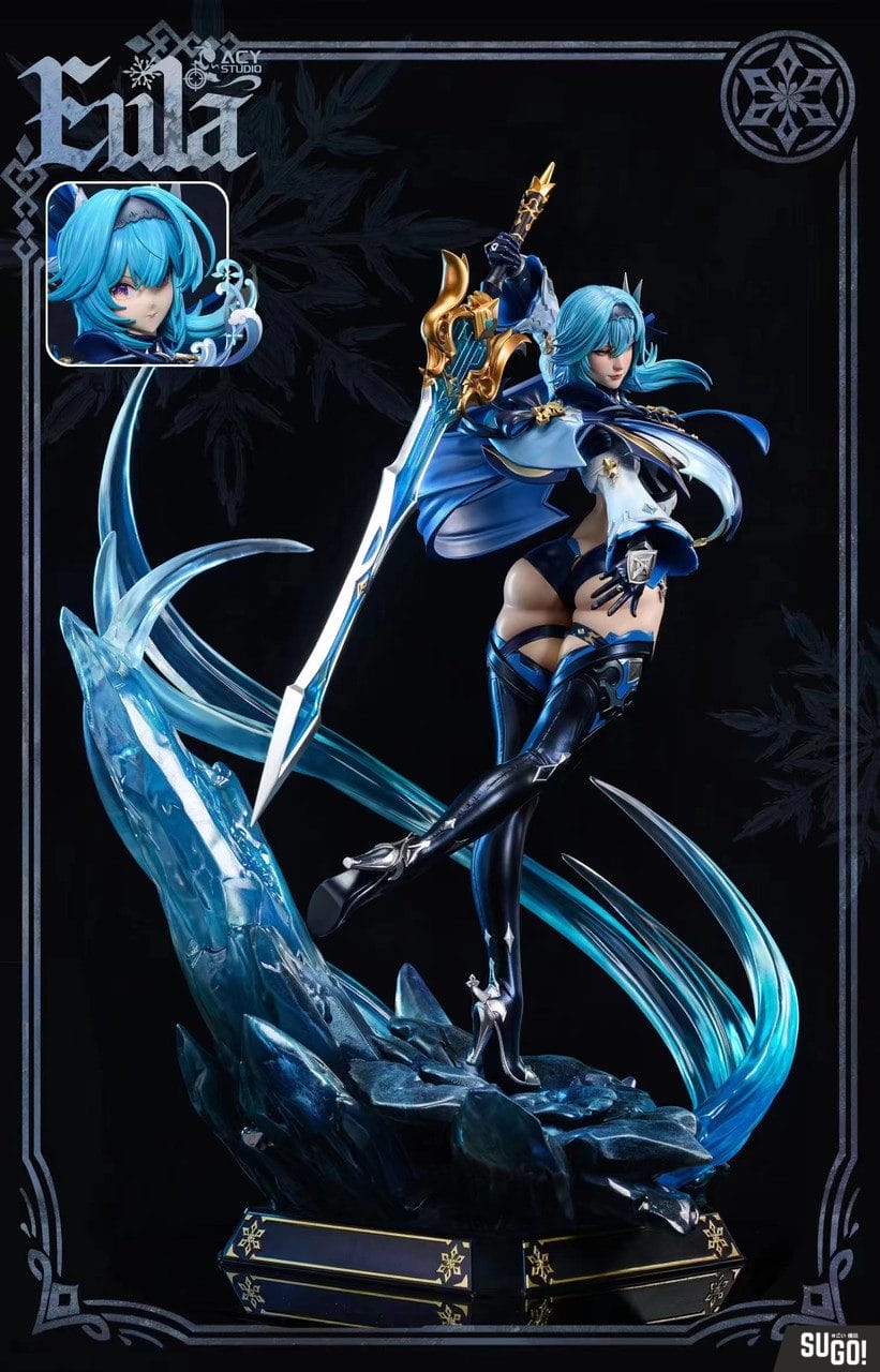 ACY Studio Genshin Impact Eula Regular Ver. 1/4 GK Statue (Two Heads) - Sugo Toys | Action ...